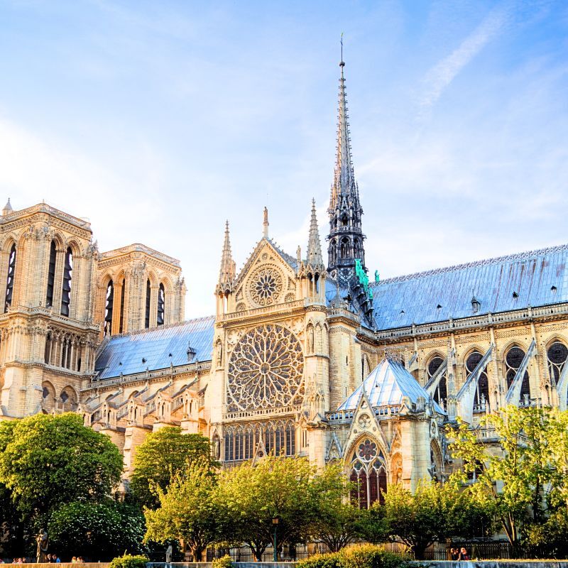 Notre Dame Paris rose windows | explore timeless beauty